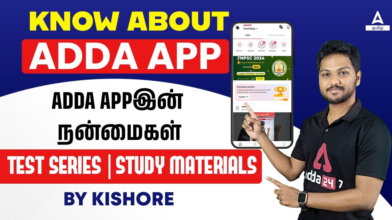 Adda247 App : Your One Stop Solution | Test Series | Study Material ...