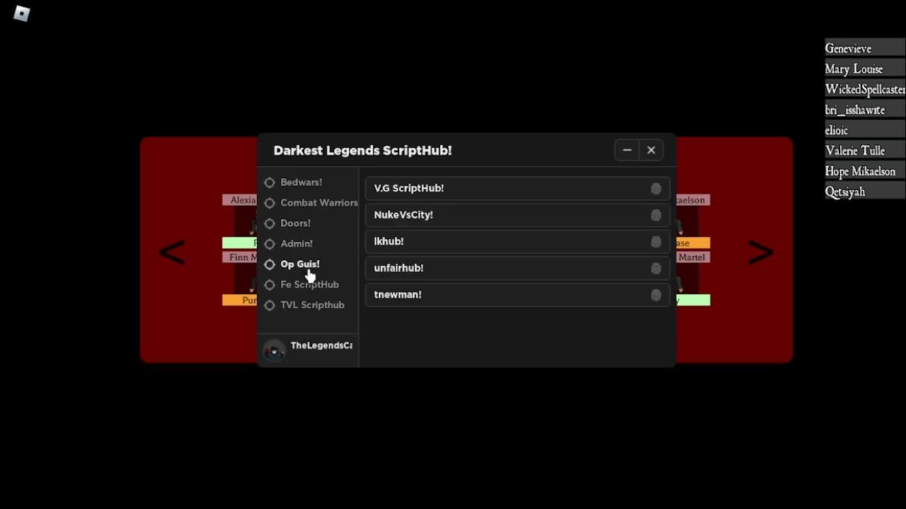 My new roblox script gui join discord for it! - YouTube