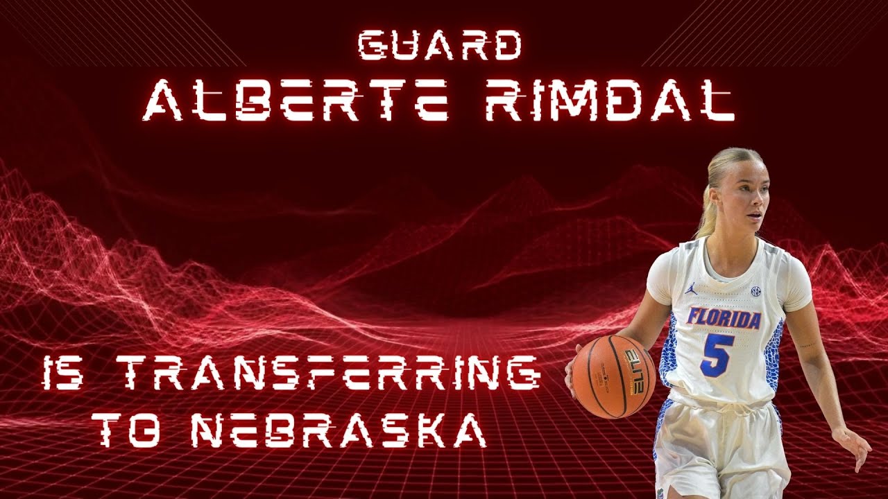 Guard Alberte Rimdal transferring to Nebraska - YouTube