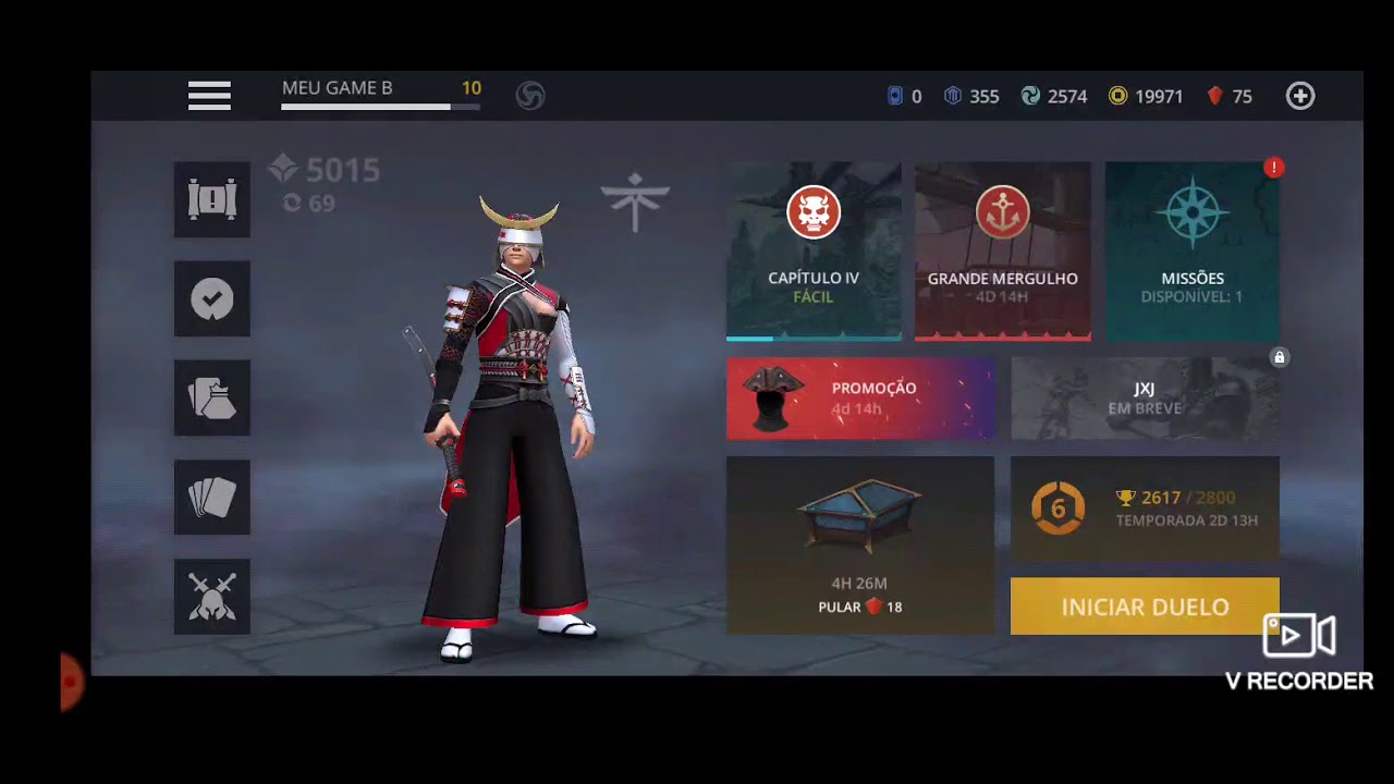 Shadow Fight 3 Set Armor Lendário - Juíz Divino - YouTube