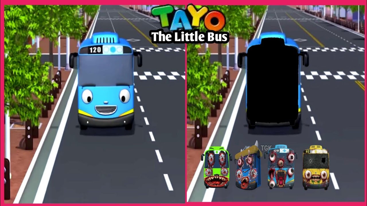 Little Bus Tayo Cartoon superstar Zombie/ Tebak Gambar the Little Bus ...