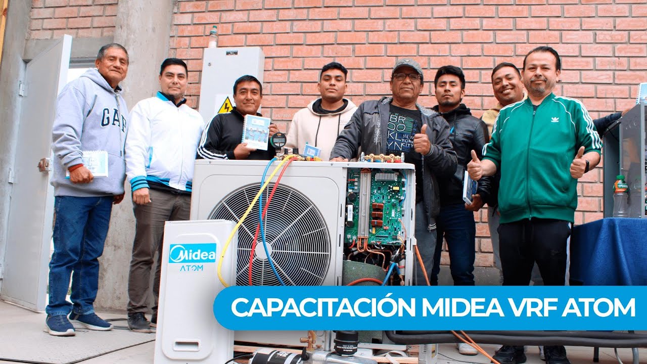 CAPACITACIÓN EN EL USO DE VRF ATOM DE MIDEA - YouTube