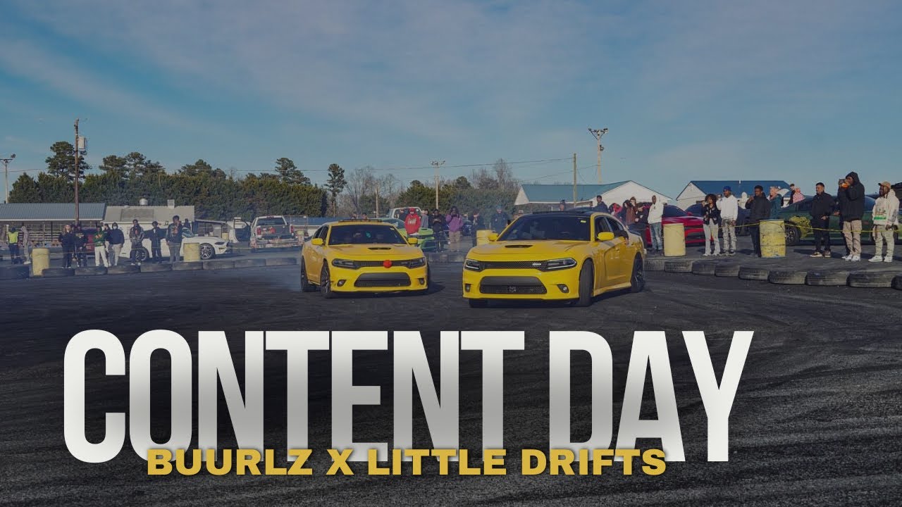 FIRST EVER EVENT WITH TWO ACTIVE PITS 😨 Buurlz x Little Drifts Content ...