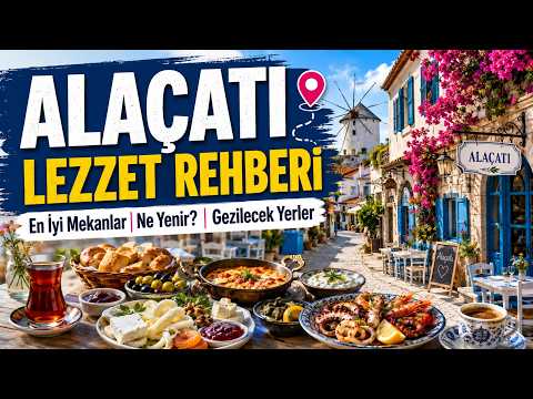 Alaçatı Lezzet Rehberi | En İyi Mekanlar | Ne Yenir? | Gezilecek Yerler