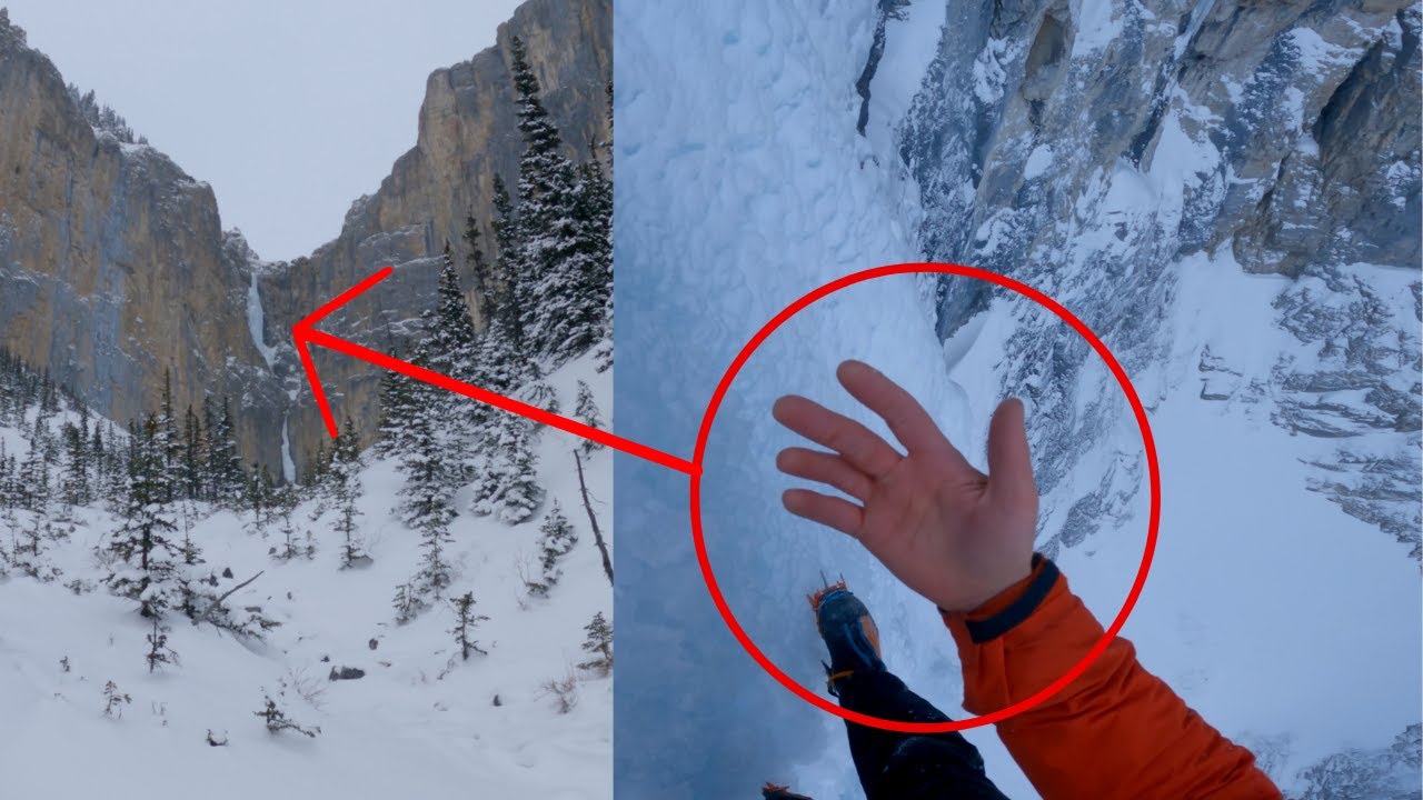 What Happens When Hands Freeze While Ice Climbing (Kemosabe) - YouTube