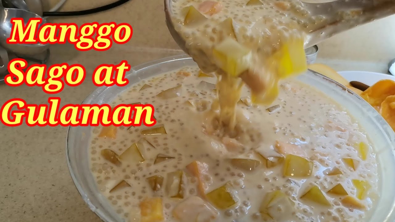 MANGO SAGO AT GULAMAN | PERFECT FOR SUMMER - YouTube