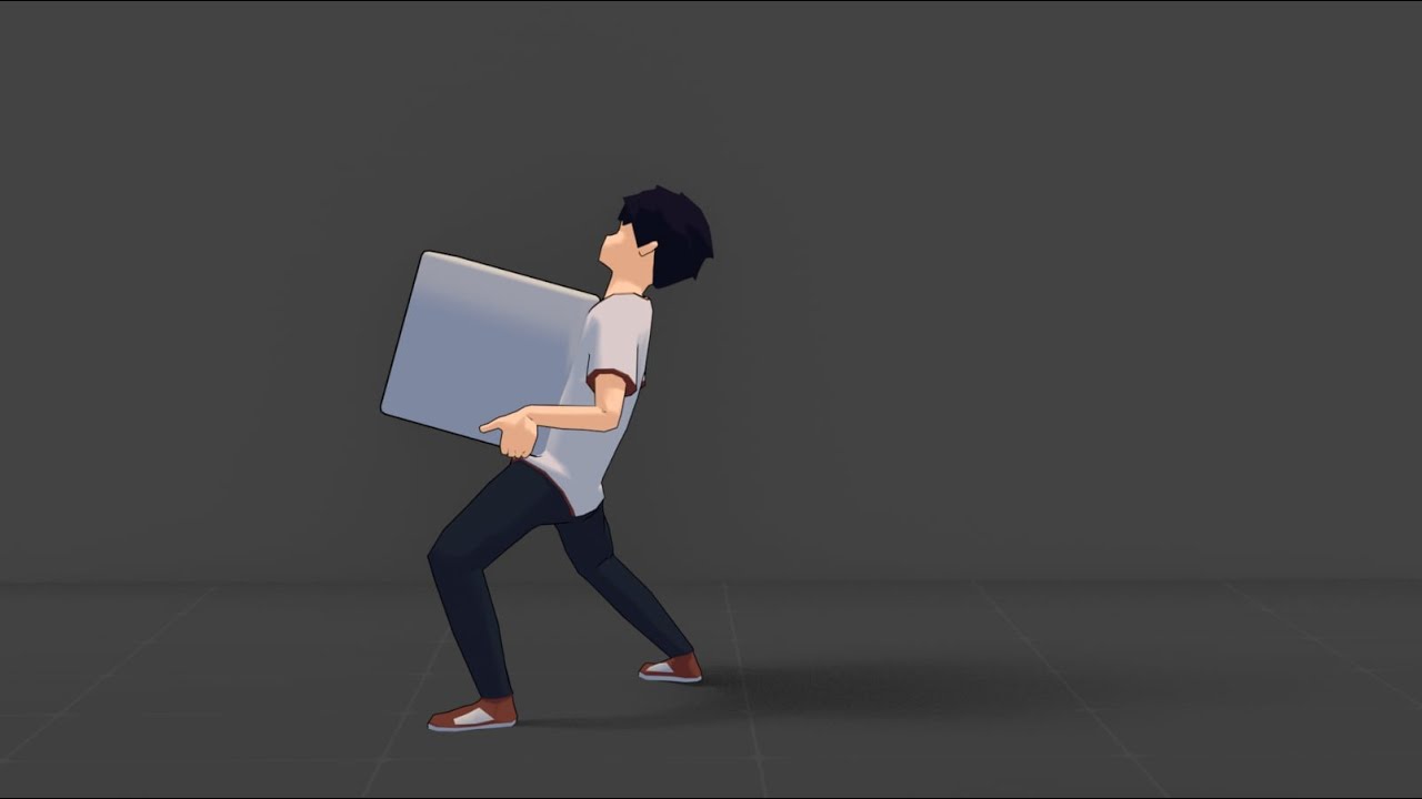 Lift the box Animation - YouTube