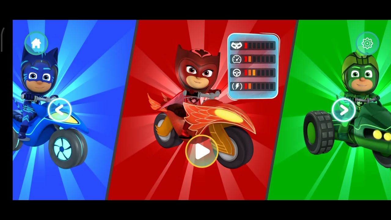 Pj Masks : Heroes Race - YouTube