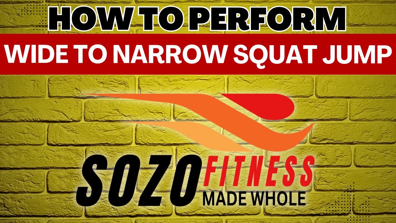 How to perform Wide Stance Squat to Close Stance - YouTube