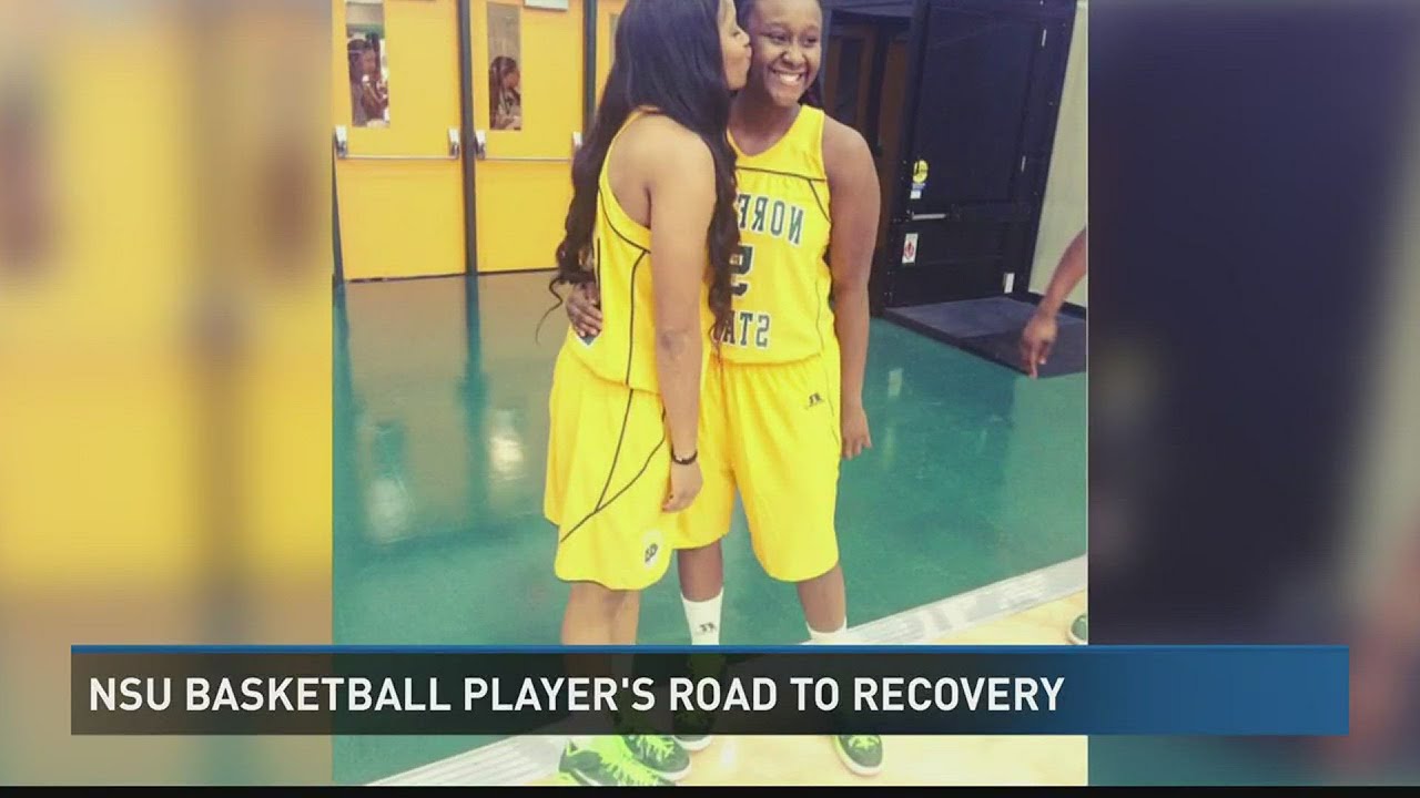 From 2017: NSU basketball player Amber Brown's road to recovery - YouTube