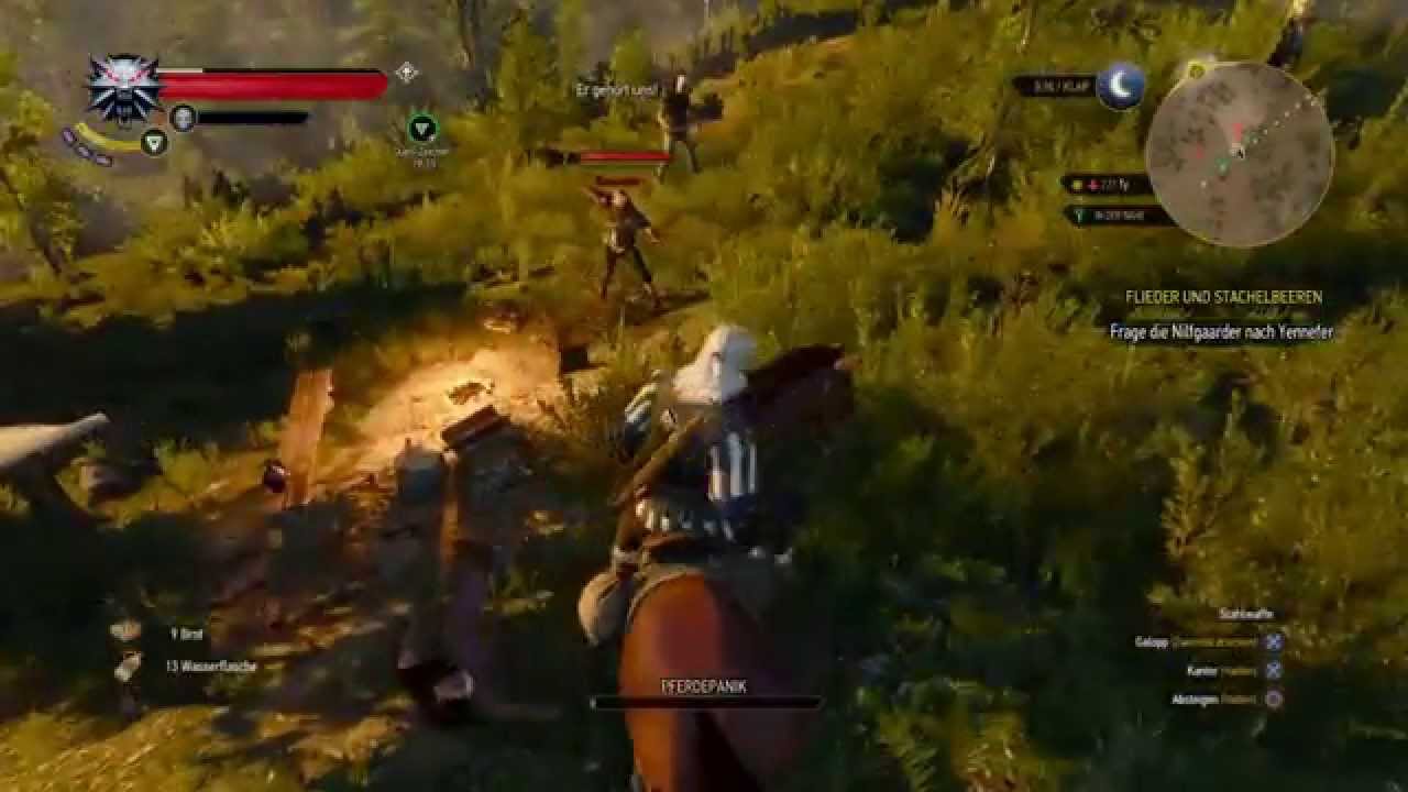 The Witcher 3 Combat Showcase - YouTube