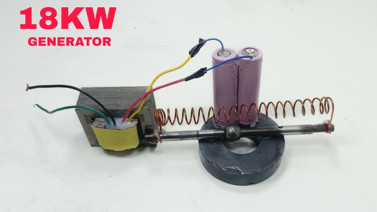 New idea I make free electricity Diy high voltage generator 18kw 220v ...