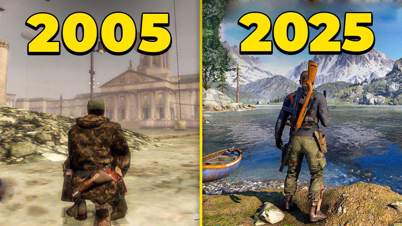Evolution of SNIPER ELITE Games (2005-2025) - YouTube