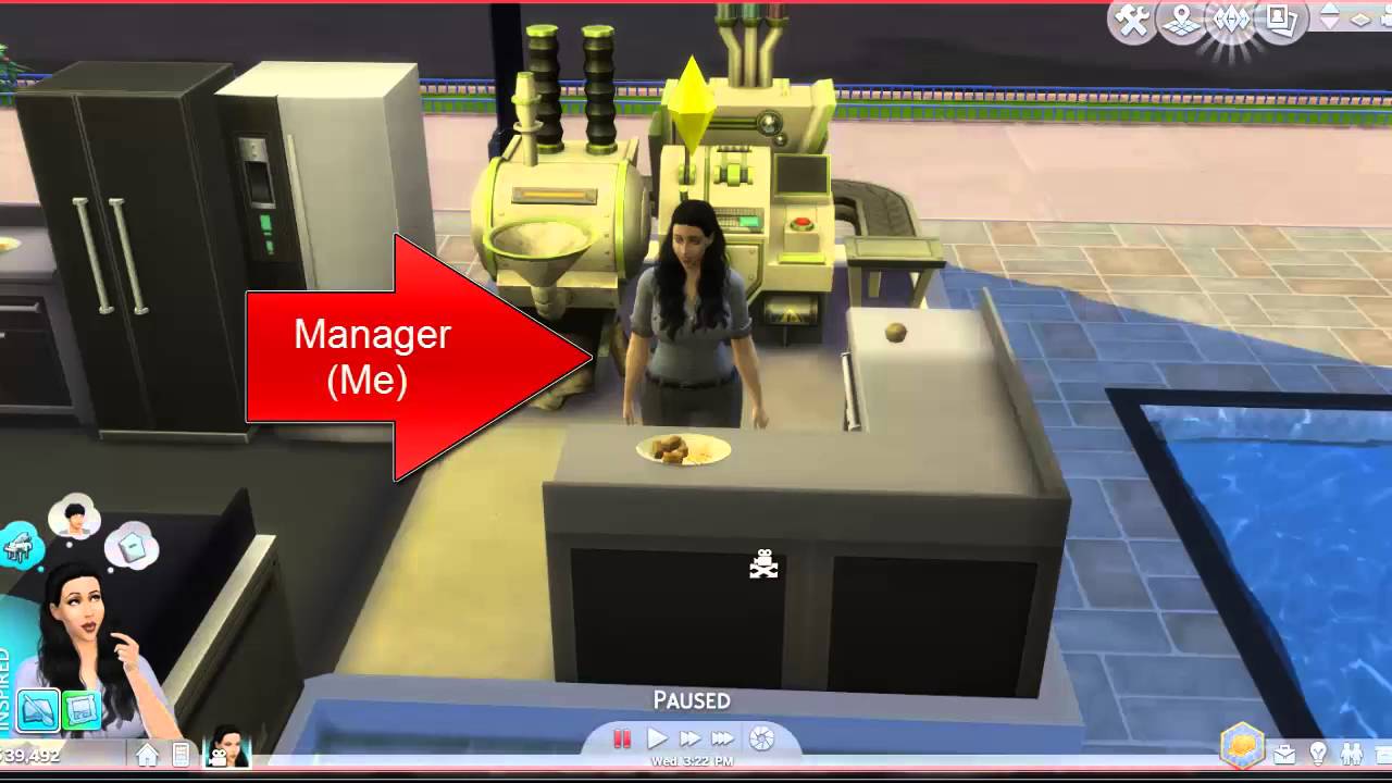 Sims 4 Hotel Mod Gameplay - YouTube