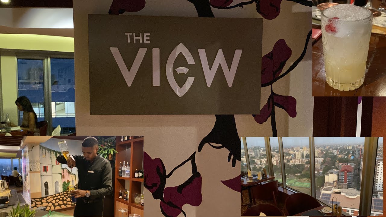 🍴 ROTATING Building (Restaurant 360) in Nairobi at "THE VIEW" # ...