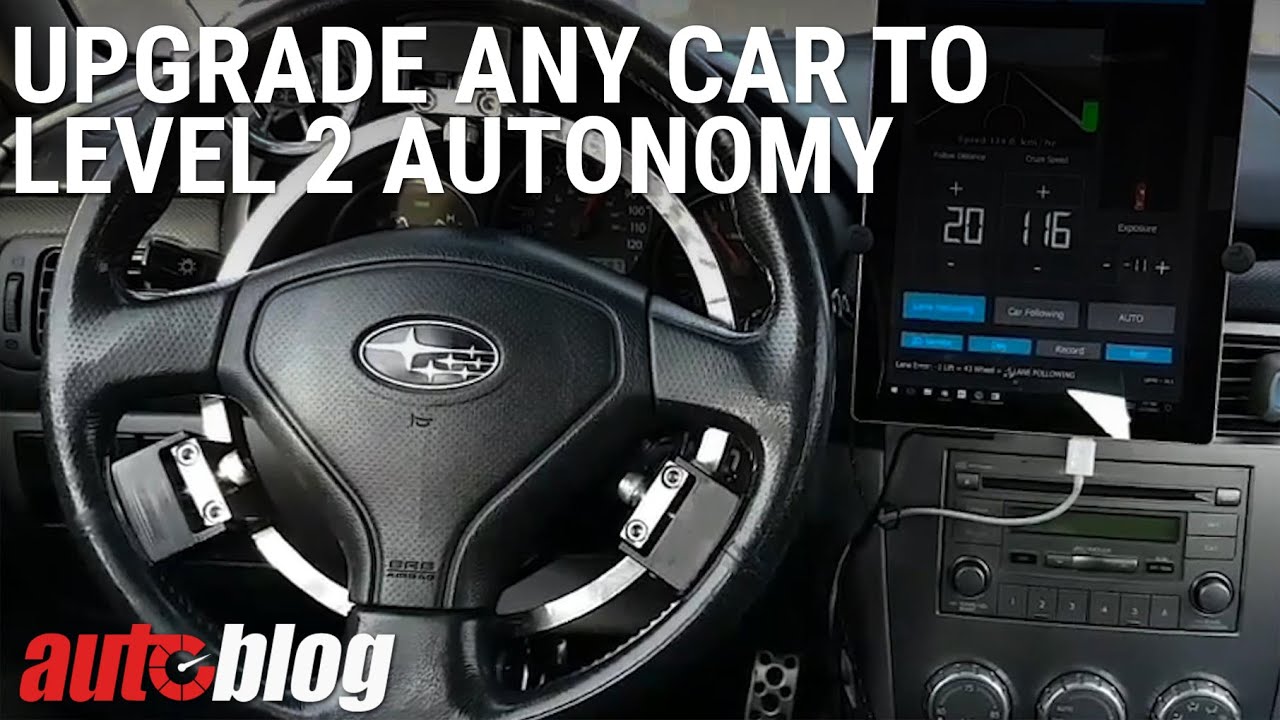 Upgrade any car to level 2 autonomy - YouTube