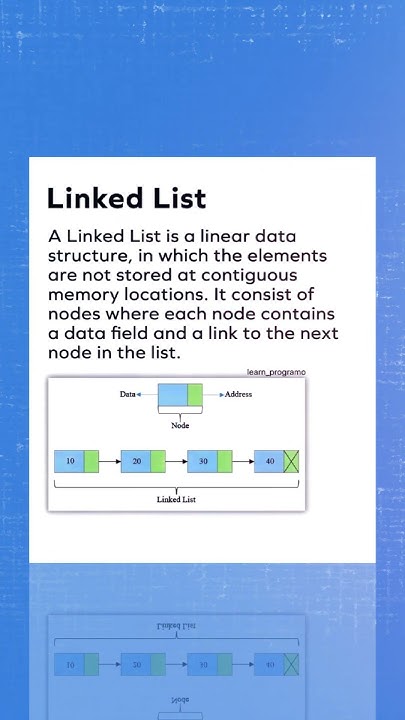 What Is A Linked List In Data Structure And Algorithm Coding Pythonprogramming Python3 Tech