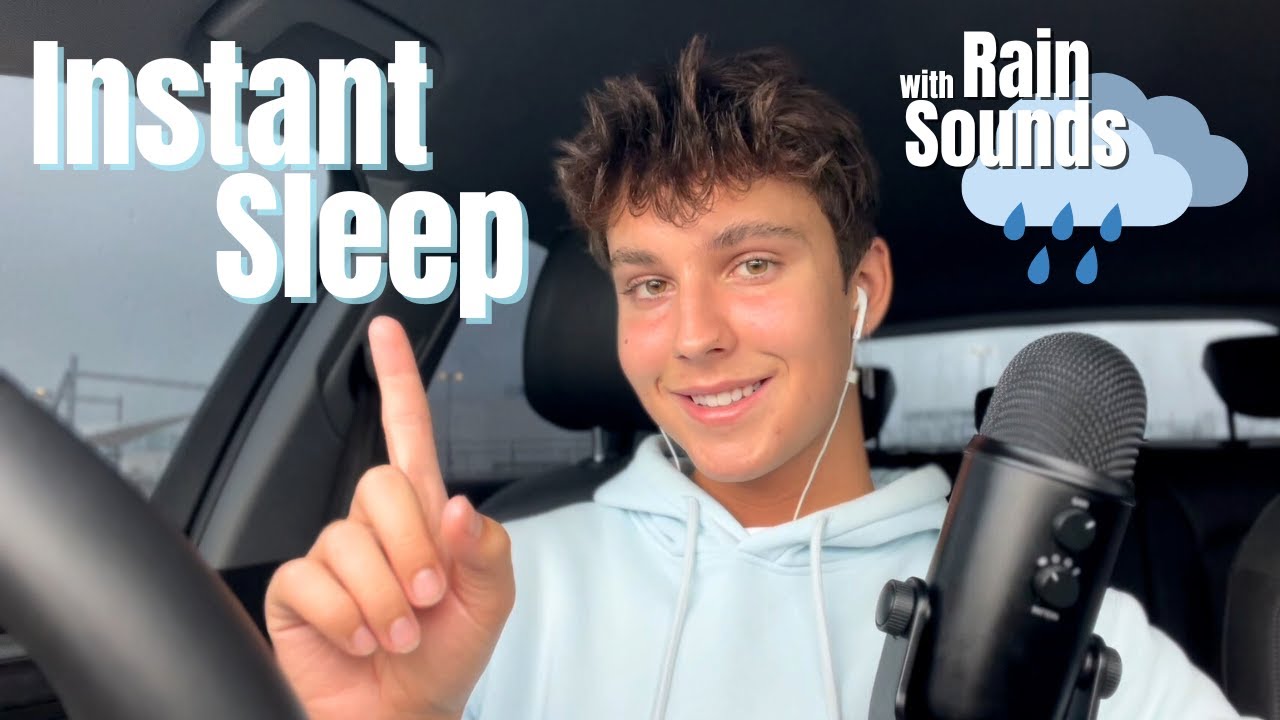 ASMR in the Rain with Mouth Sounds, Personal Attention, Mic Scratching ...