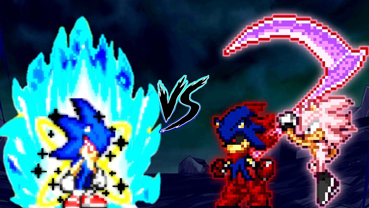 Sonic Chaos V4 JVL OP (all form) VS Sonic exe V2 OP (all form) & Sonic ...