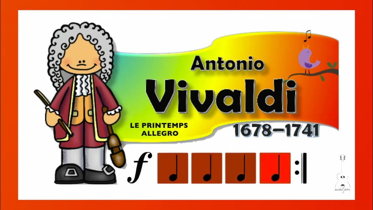 Antonio Vivaldi - Les Quatre Saisons (Le Printemps-Alegro) - Exercice ...