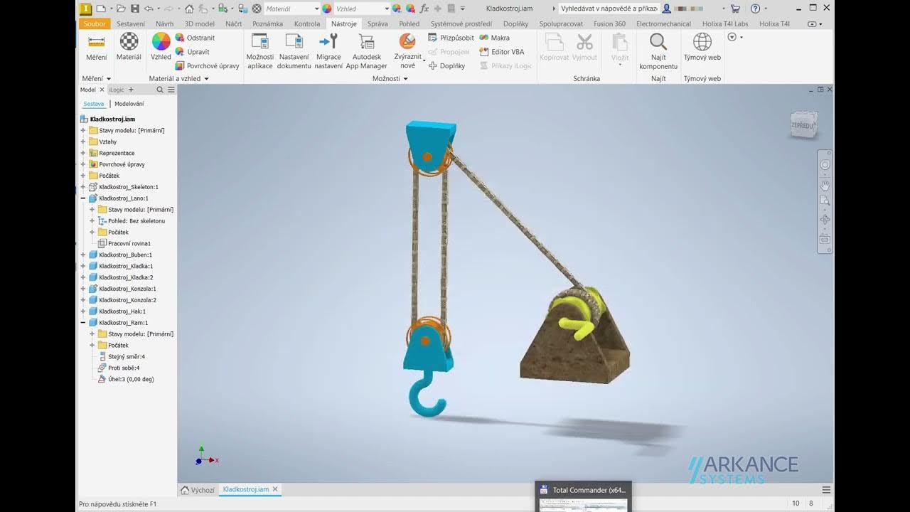 Autodesk Inventor - export OBJ vč. materiálů a textur - YouTube