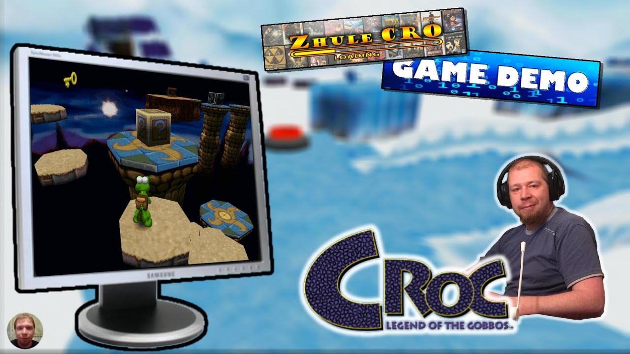 Croc: Legend of the Gobbos (1997) - Demo Gameplay | 2160p60 | No ...