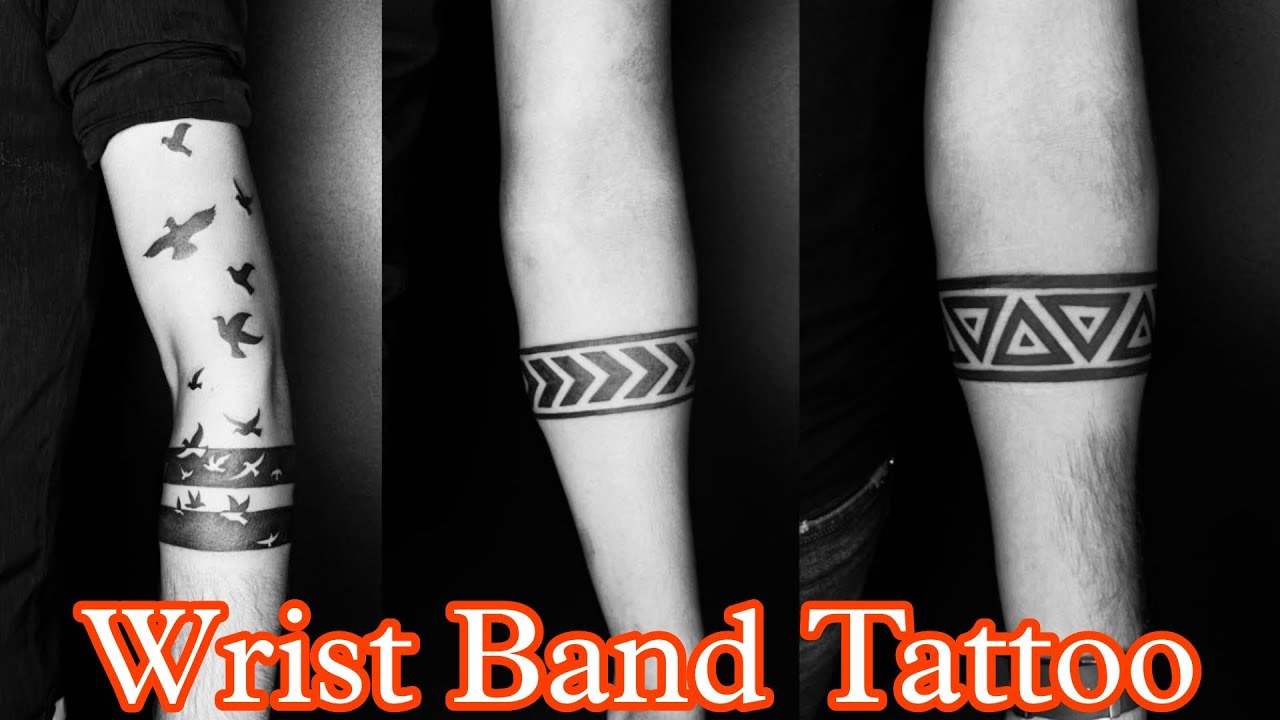 HAND BAND TATTOO | BAND TATTOO | BEST DESIGNS HAND BAND TATTOO | TASHAN ...