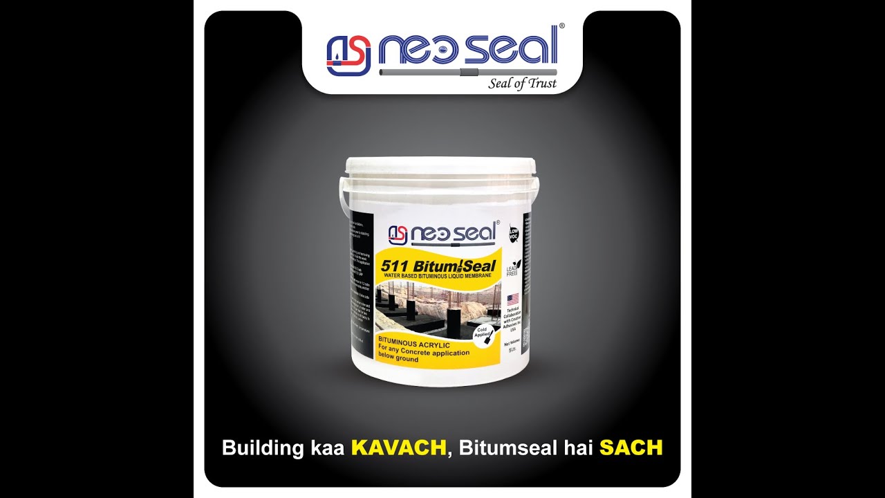 511 – Bitumseal Water Based Bituminous Liquid Membrane - YouTube