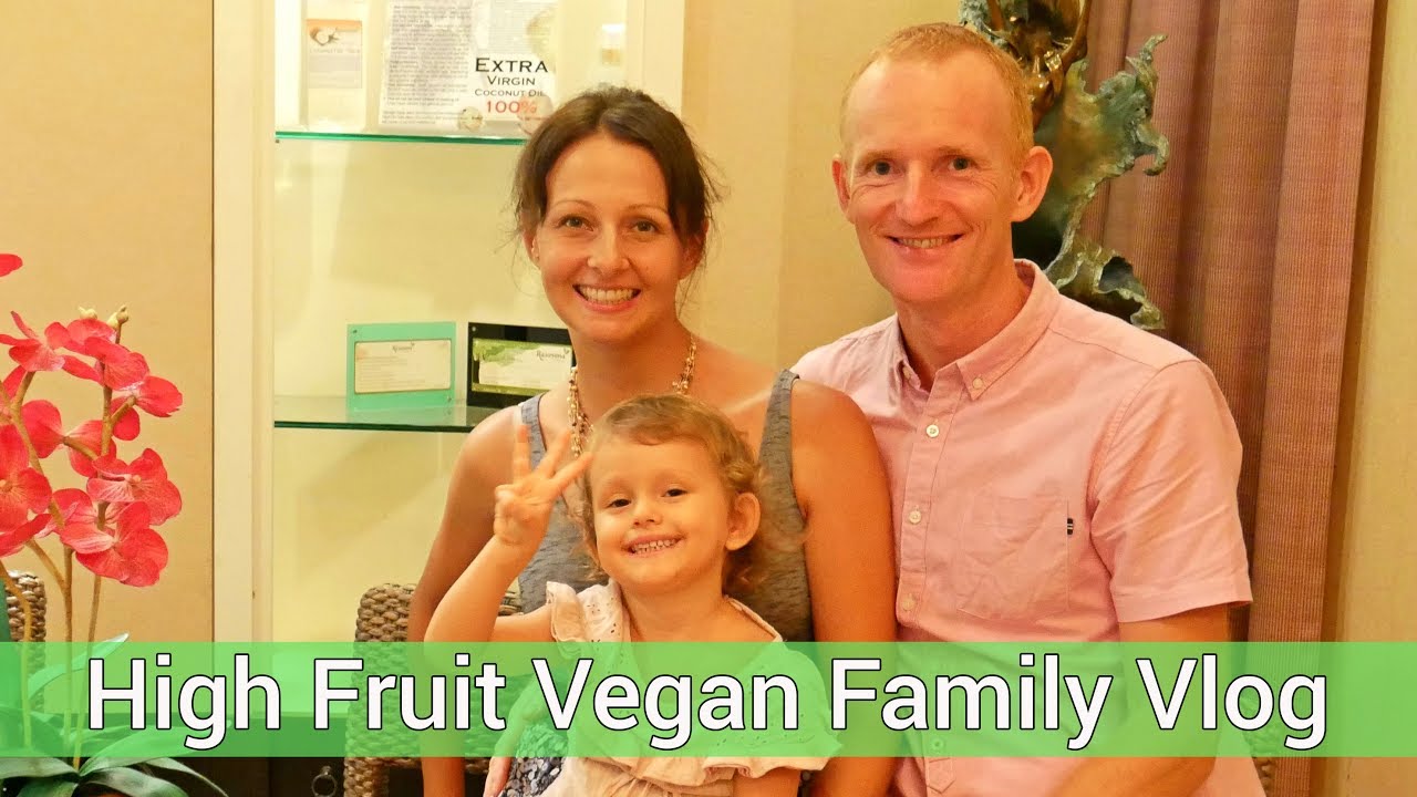 What We Ate And Did Today - High Fruit Vegan Family Vlog - YouTube