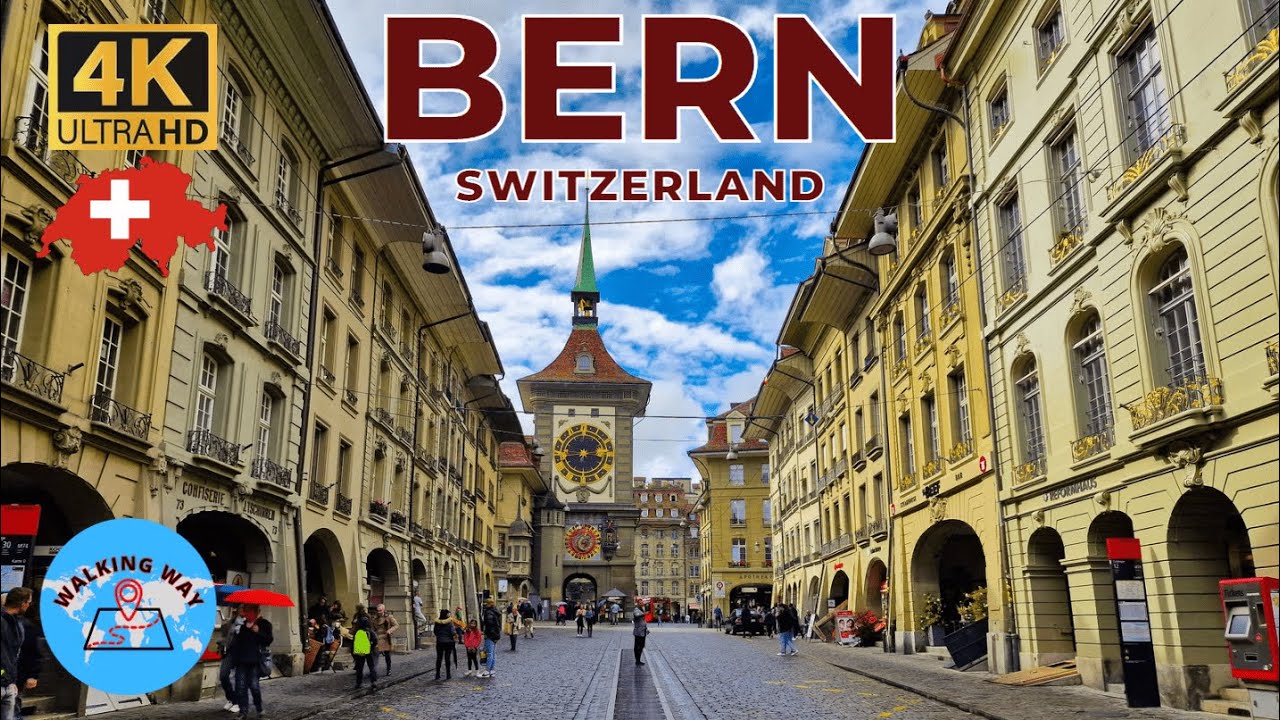 Bern, Switzerland Walking Tour - 4K 60fps with Captions - YouTube