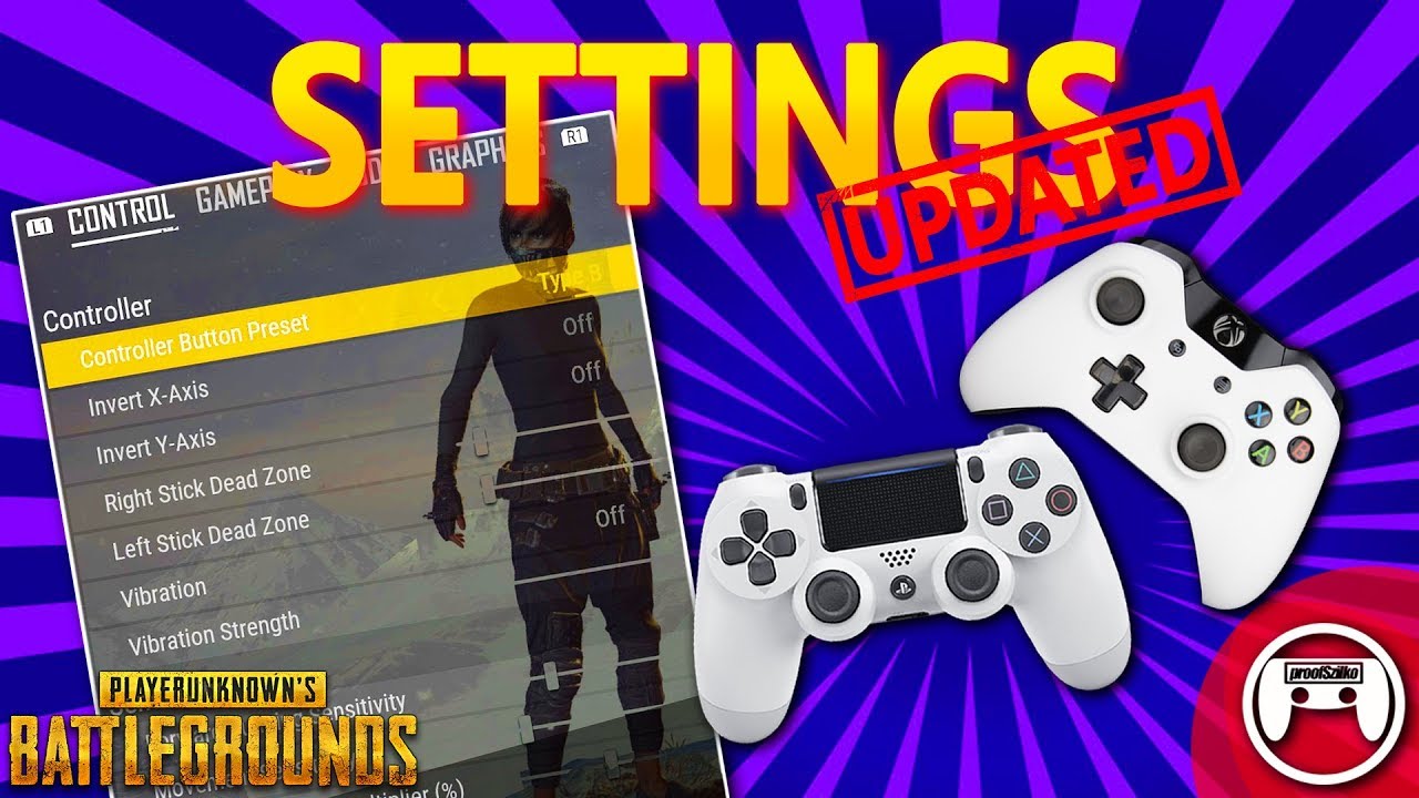 Best Settings for PUBG PS4 & Xbox One - UPDATED - PUBG Console Tips ...