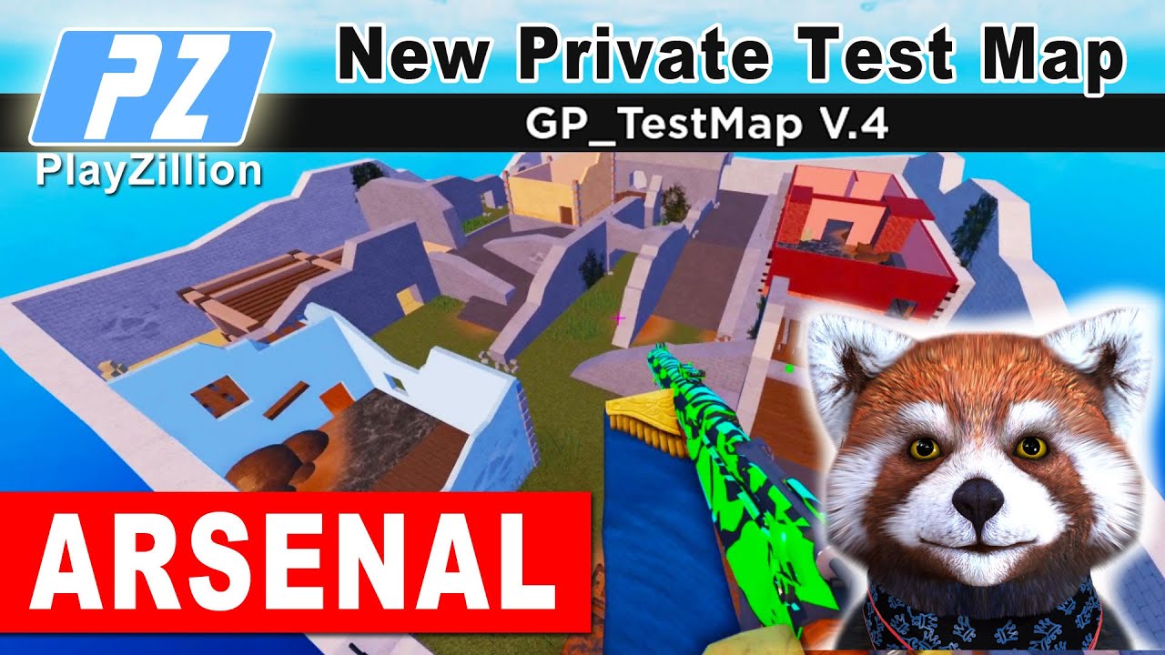 WOW!!! New Roblox Arsenal Test Map on Private Server (GP TestMap V 4 ...