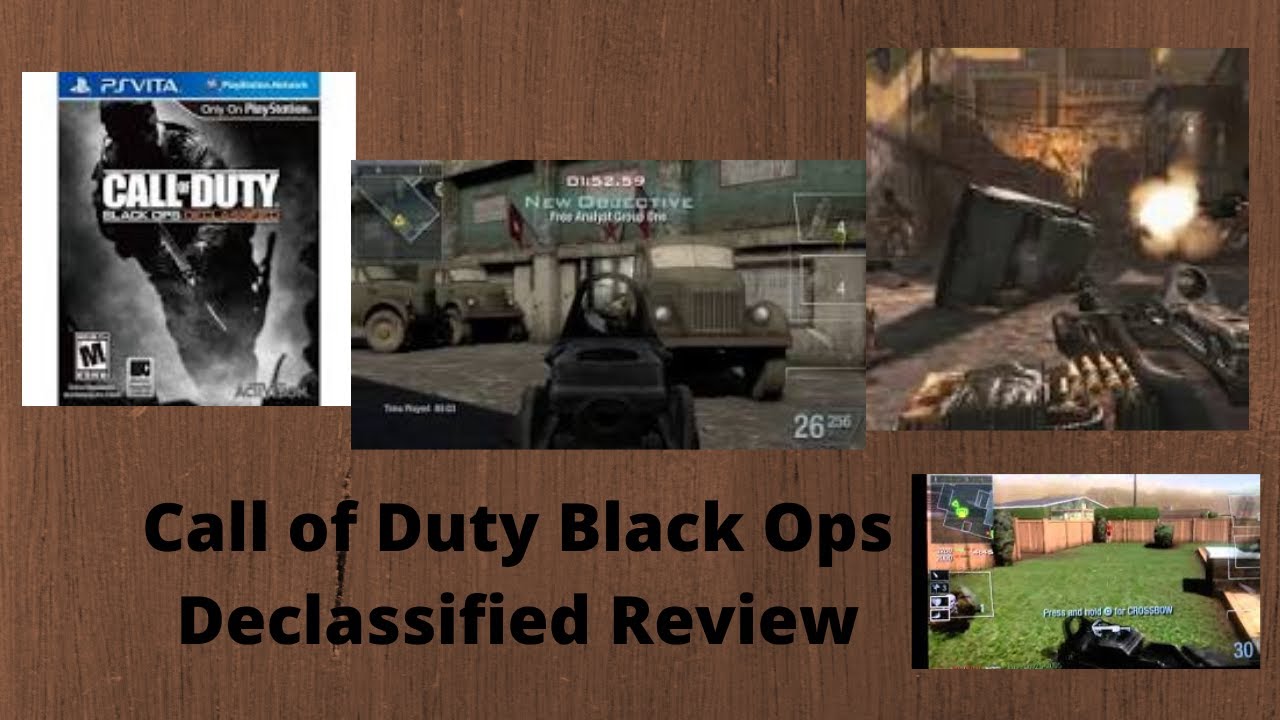 Call of Duty Black Ops Declassified Review - YouTube