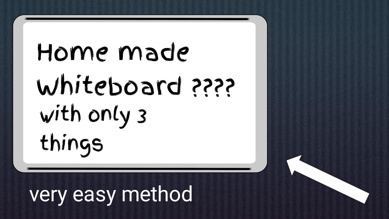 How To Make A White Board At Home Easy Home Made White Board how-to-make-a-white-board-at-home-easy-home-made-white-board