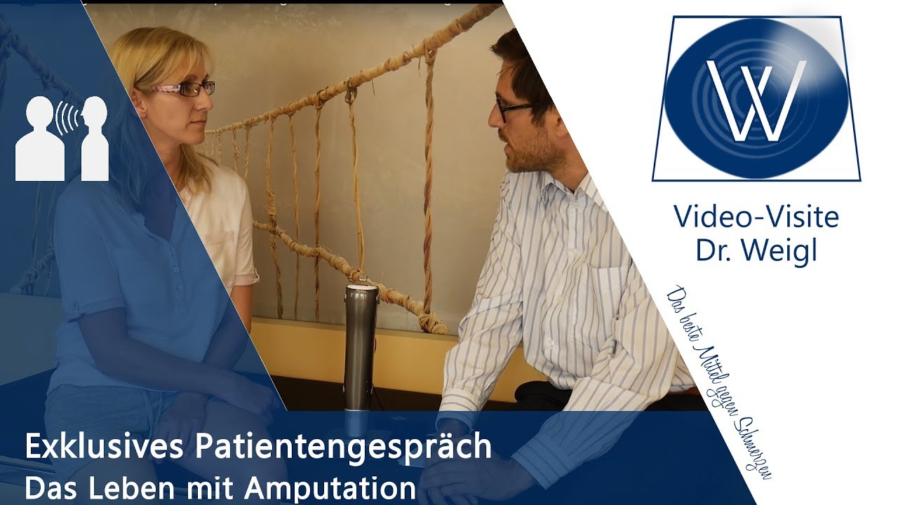 Patientengespräch👫Patientin mit Beinamputation wegen Knochenkrebs ...