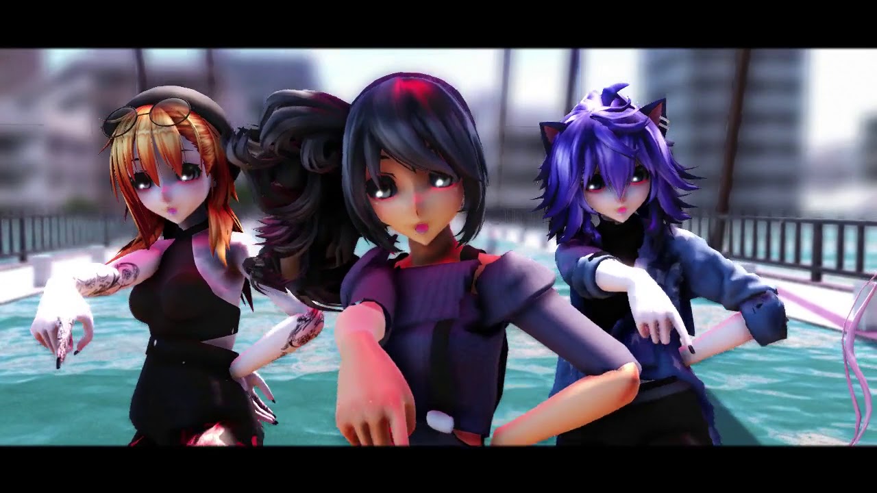 MMD Aphmau BAAM | Model Test - YouTube
