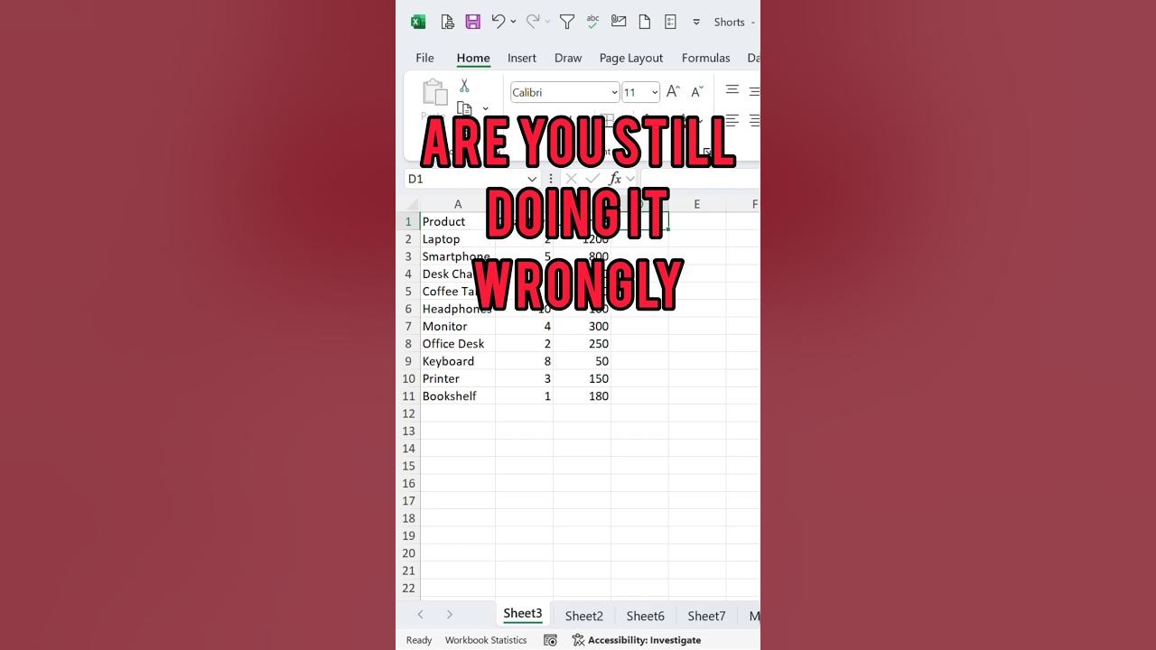 Excel tips by Dinesh Sharma #exceltips #exceltricks - YouTube