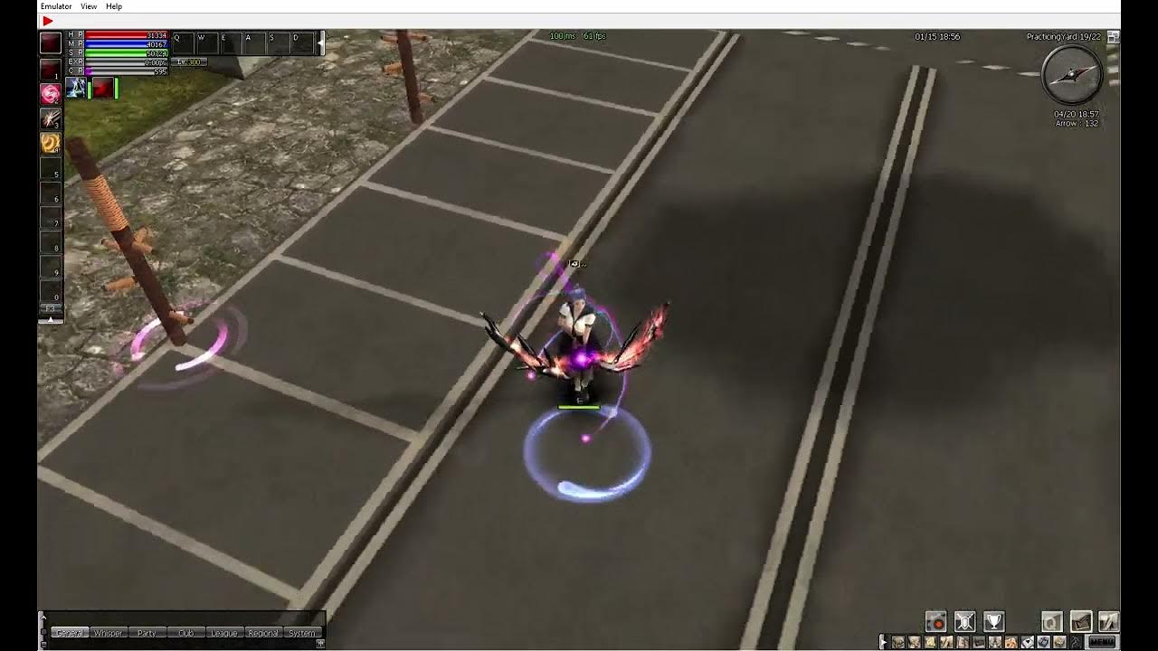 Ran Online Archer EP7 Tri-Build (BLACK/VIOLET/RED THEME) - YouTube