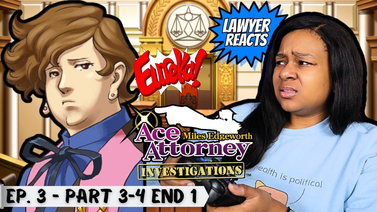 The Kidnapped Turnabout 3-4 END 1 Ace Attorney Investigations: Miles ...