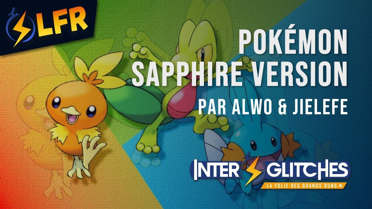 Pokémon Sapphire Version en 1:56:30 (Race Any%) [IG2024] - YouTube
