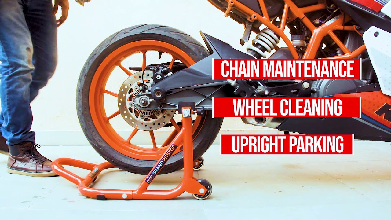 Paddock Stand is so useful that it PAYS FOR ITSELF - YouTube