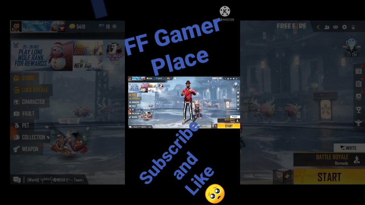 mission complete 💯 in new bundle 💖😚 shahzad gamer in FF Gamer Place ...