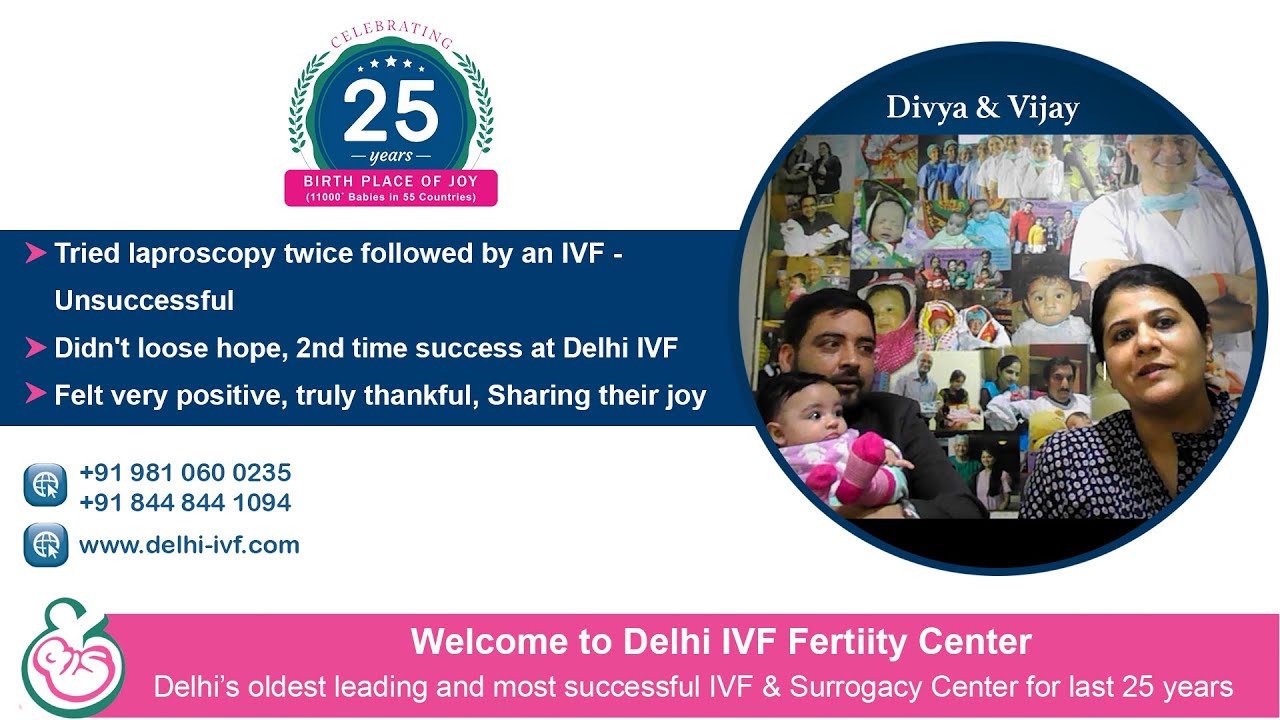 IVF Success Story of Mrs. Divya and Mr. Vijay | Best IVF Clinic in ...