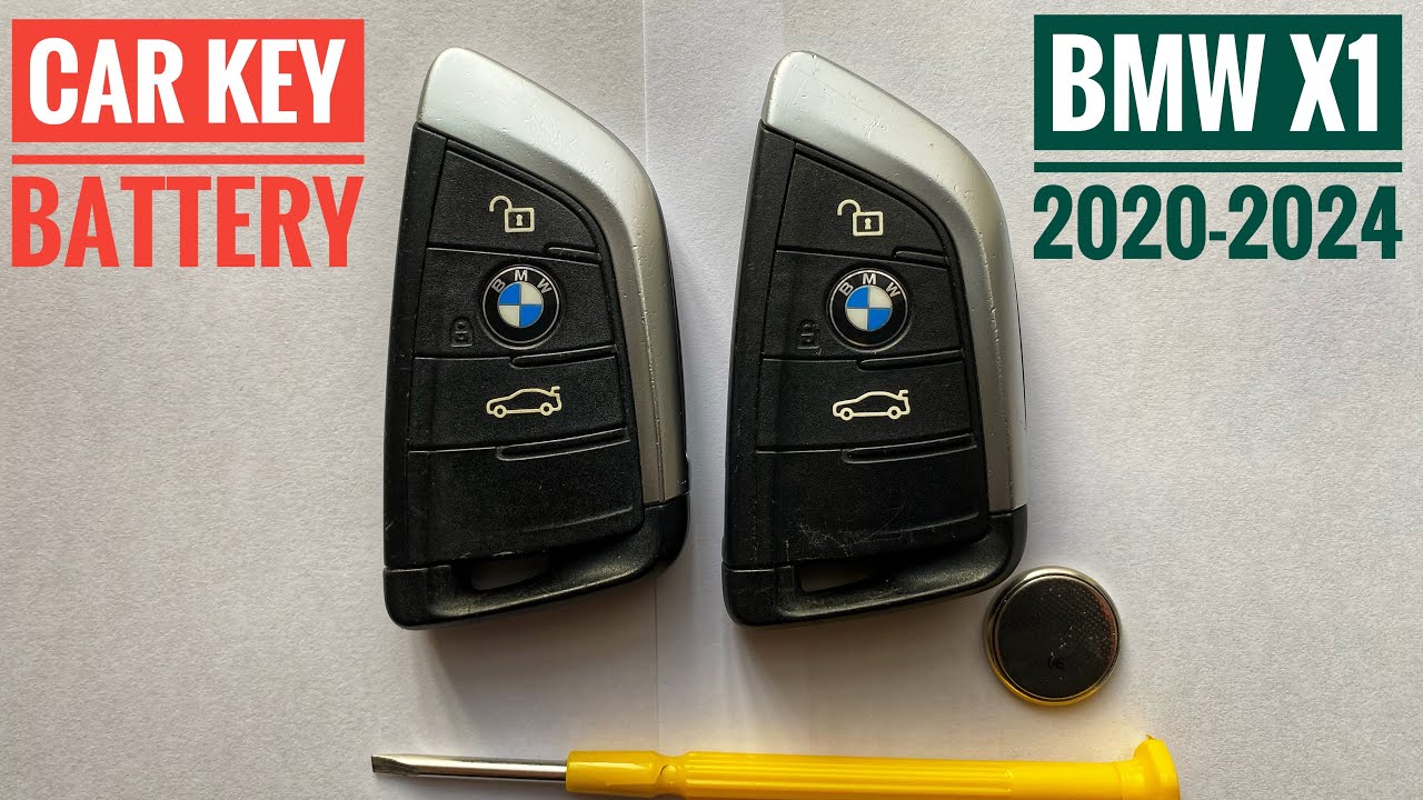 BMW X1 X2 X3 (2021-2024) Key Fob Battery Replacement - YouTube