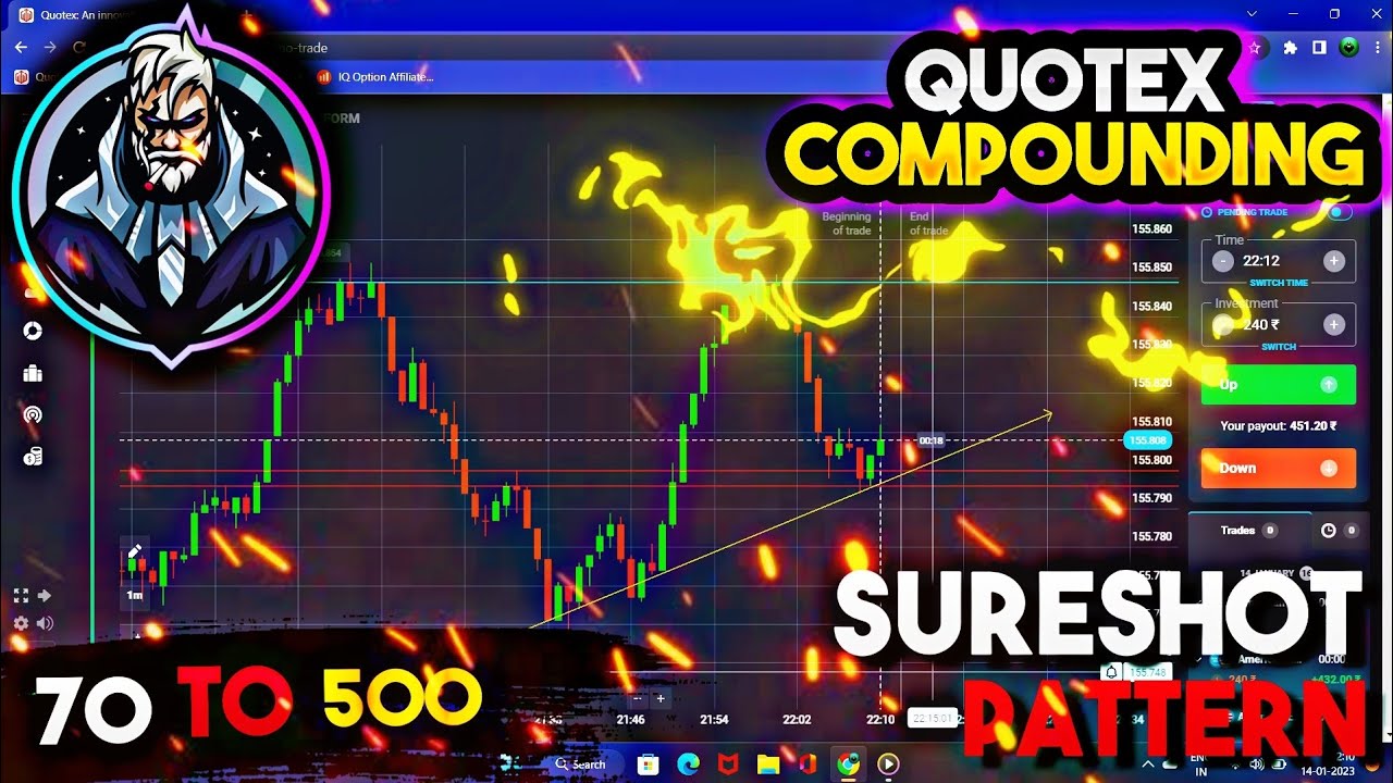 Quotex Compounding Successful | Quotex 70 To 500 Compounding Successful | Unknown Devil Trading ...