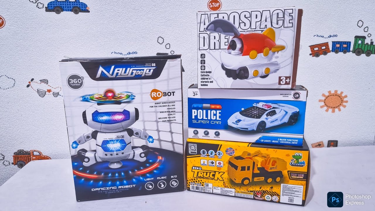 Unboxing Robot RC, Remote Control Robot, M VOICE Robot, Smart Robot ...