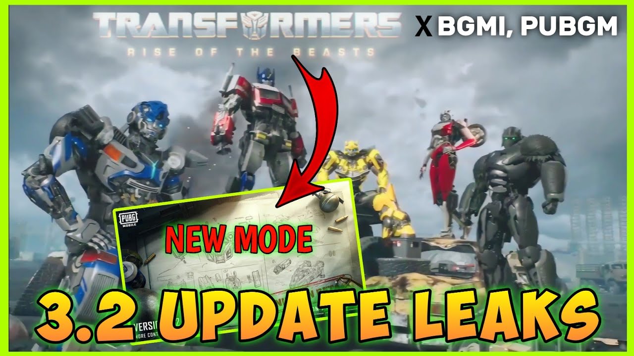 BGMI-PUBGMOBILE 3.2 UPDATE LEAKS | BGMI-PUBGM COLLABORATION WITH ...
