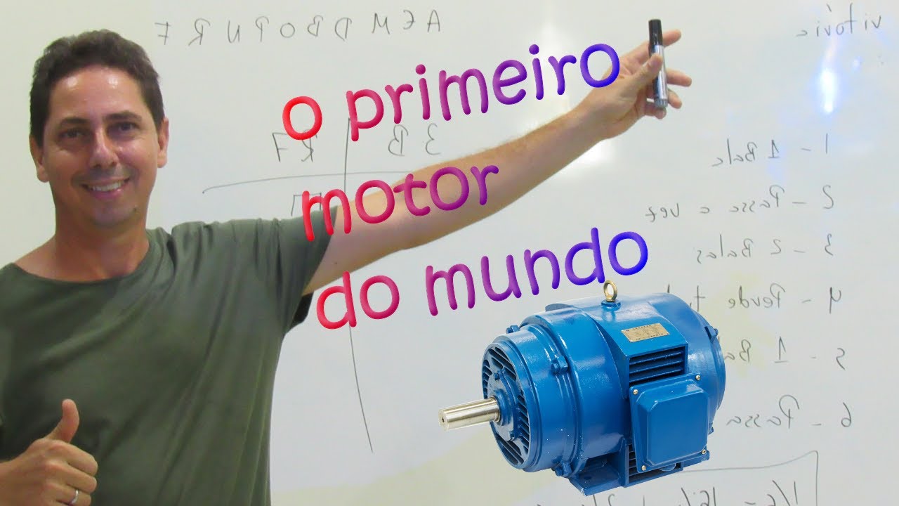 O primeiro motor do mundo - Michael Faraday- Prof Ricardo - YouTube