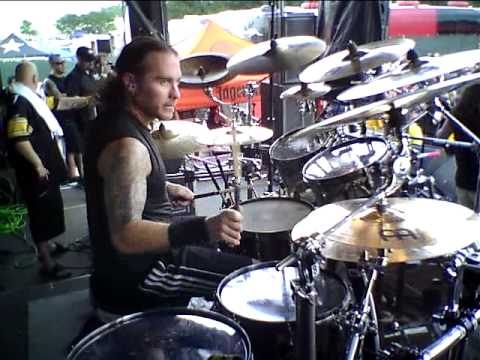 Jason Bittner and Shadows Fall "Still I Rise" Hartford MAYHEM 7/24 ...