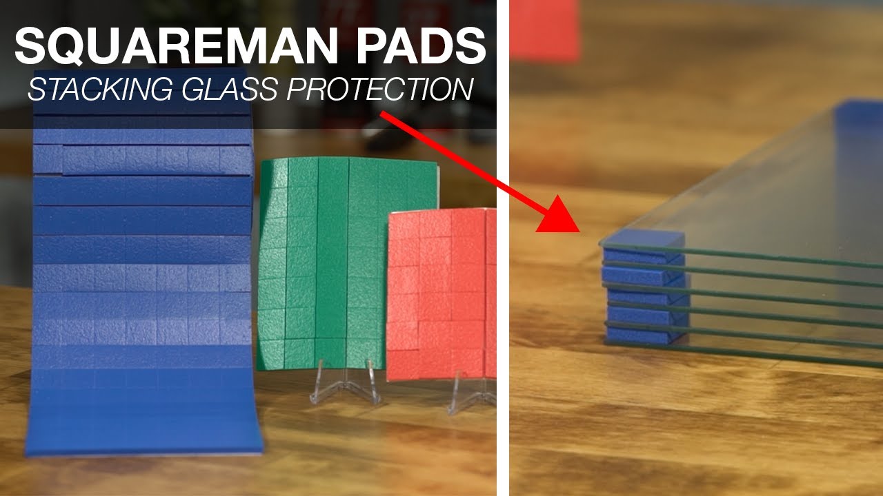 TBP Converting | Squareman Pads | Alternative Stacking Glass Protection ...
